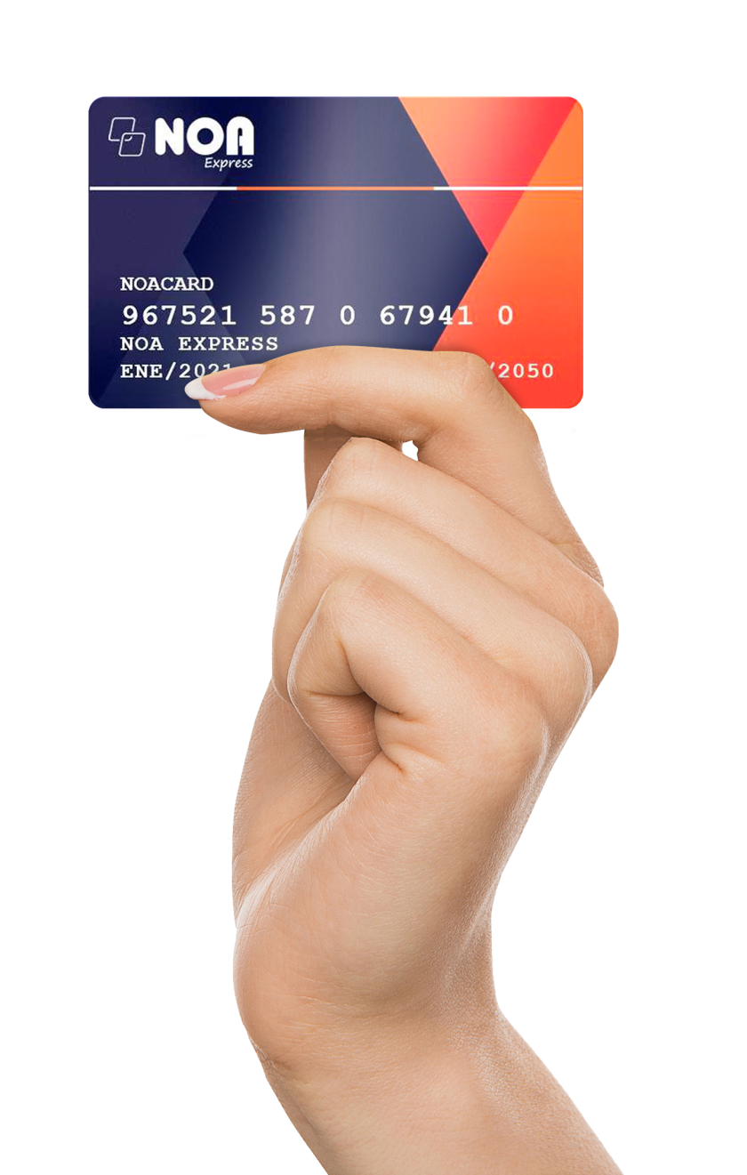 Solicitud Tarjeta NOA Express - NOA Express